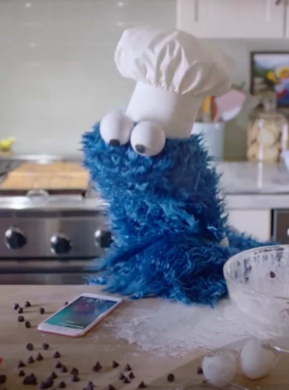 Apple iPhone Ad: My Cookie Monster Voice Over